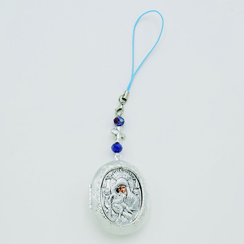 Κρεμαστό αυτοκινήτου τετραβάγγελο οβαλ Α' (επιλογή Αγίου) - TINOS ICON ...